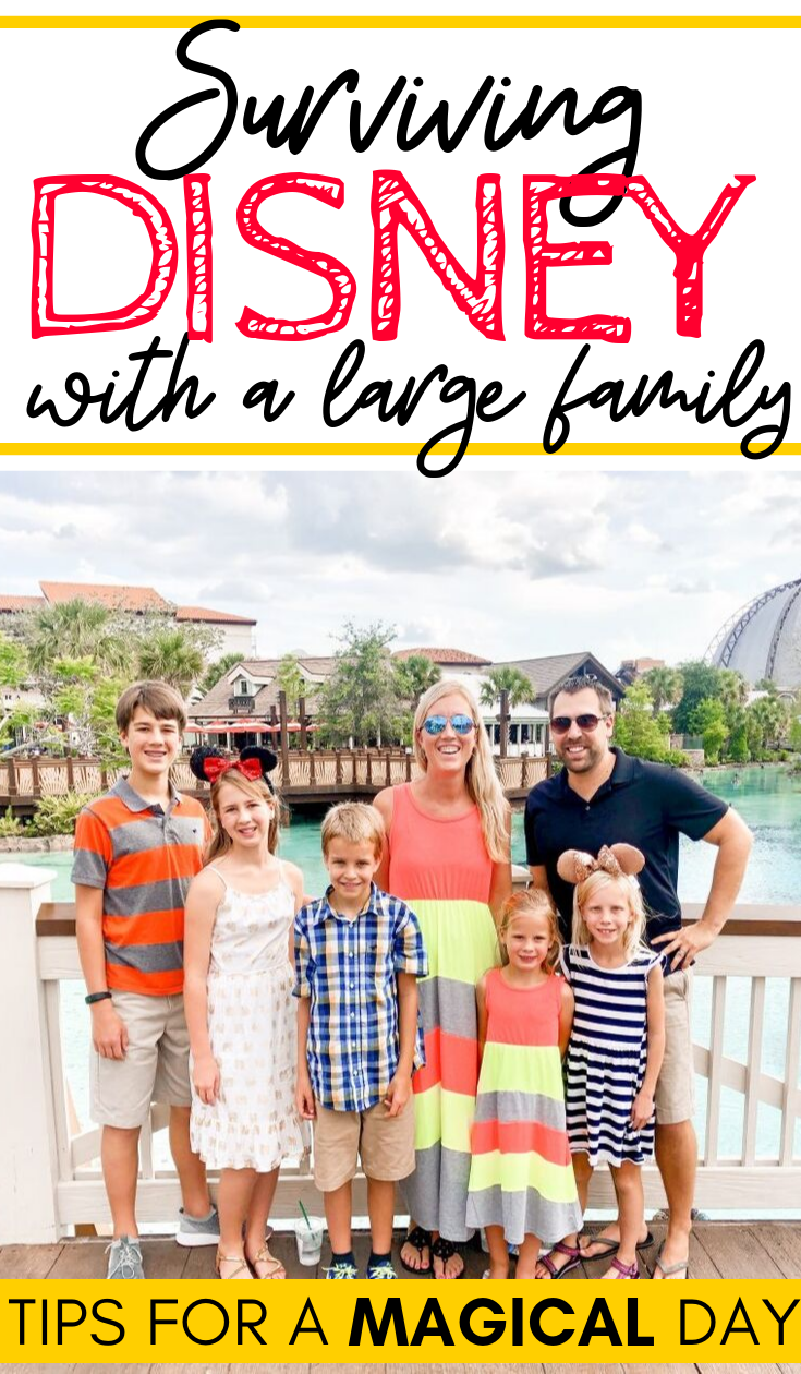 Disney with a Large Family: 5 Secrets to Success - Amber Likes