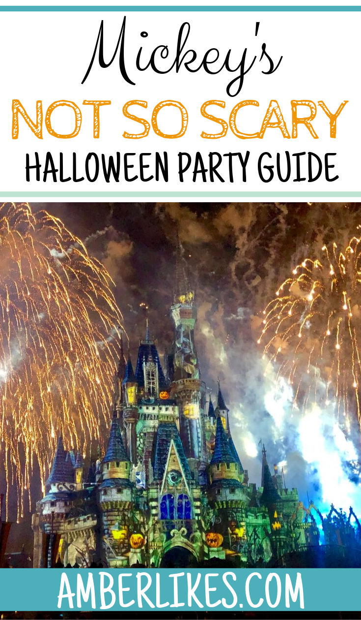 Not So Scary: Disney World's Halloween Party - Amber Likes
