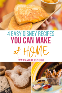 Disney World Recipes You Can Make at Home - Amber Likes