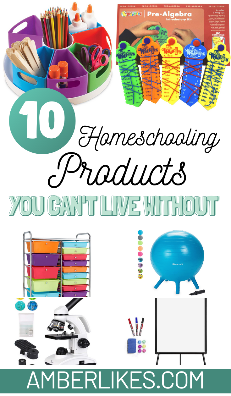 10 Useful Homeschooling Products You Need Now - Amber Likes